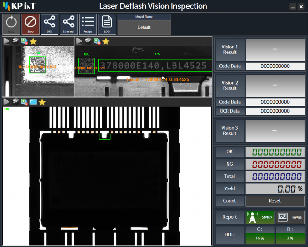 MOSFET Deflash 비전 검사 시스템 > MACHINE VISION SOLUTION | KPINT
